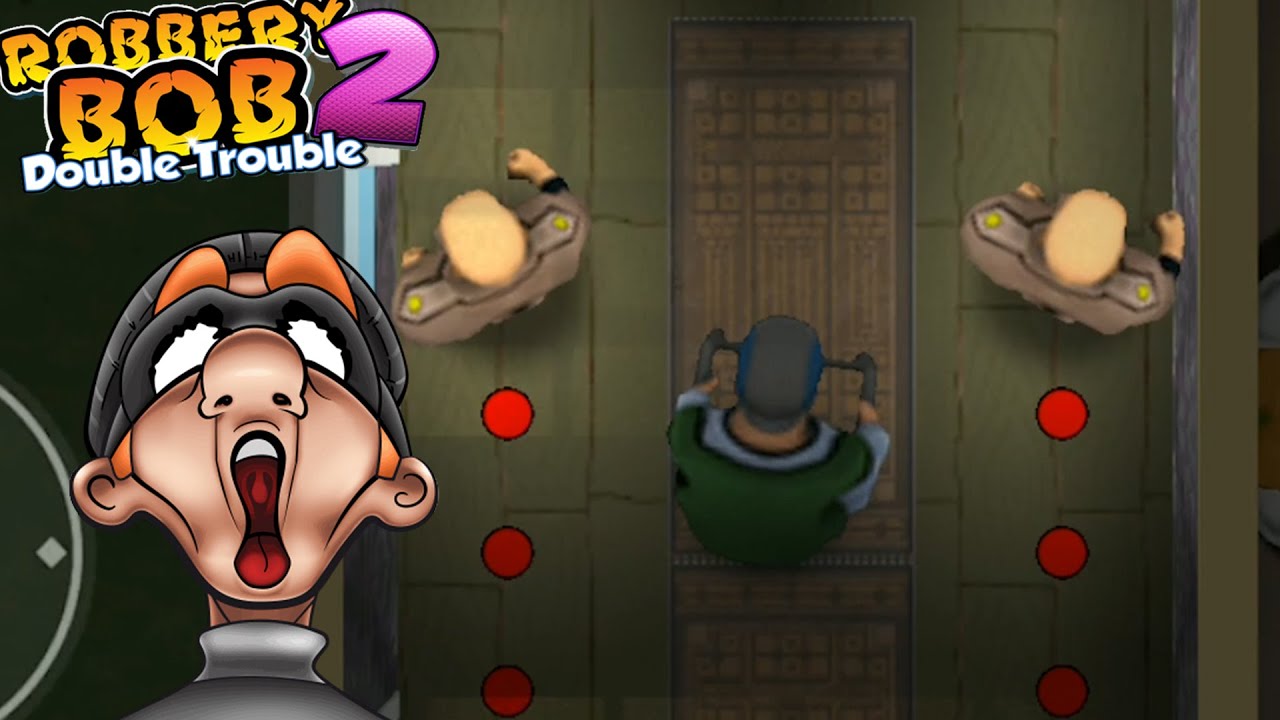 Robbery Bob 2 Game - OLD GUY Costume Gameplay Using 100 Angry Dog ...