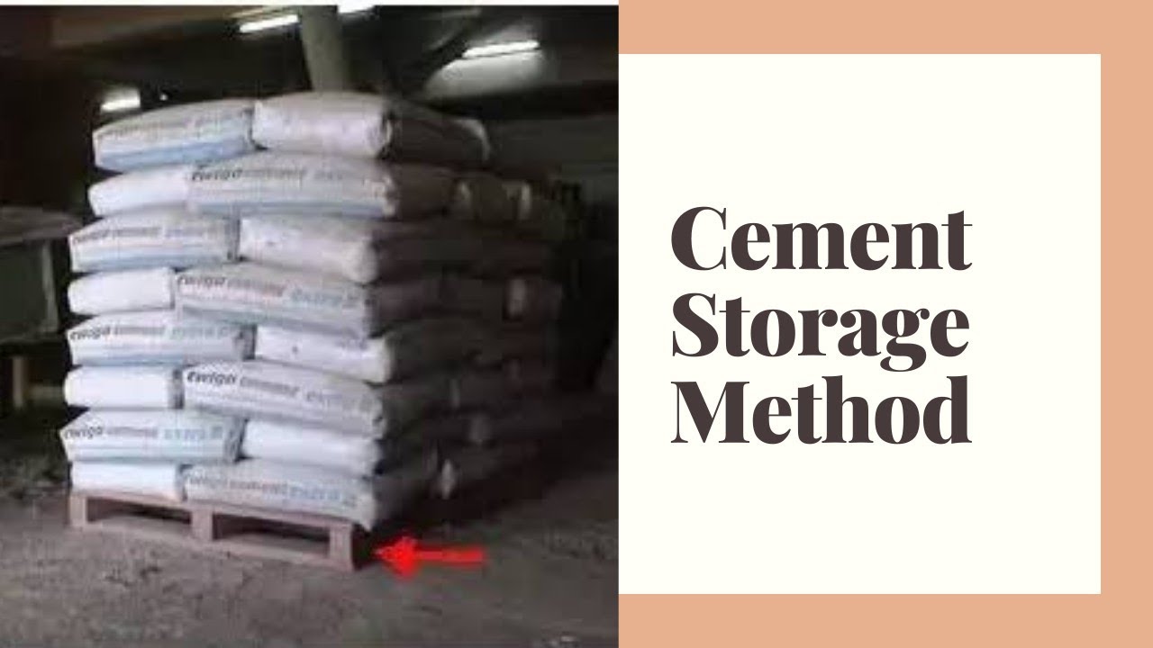 Cement Storage Method - YouTube