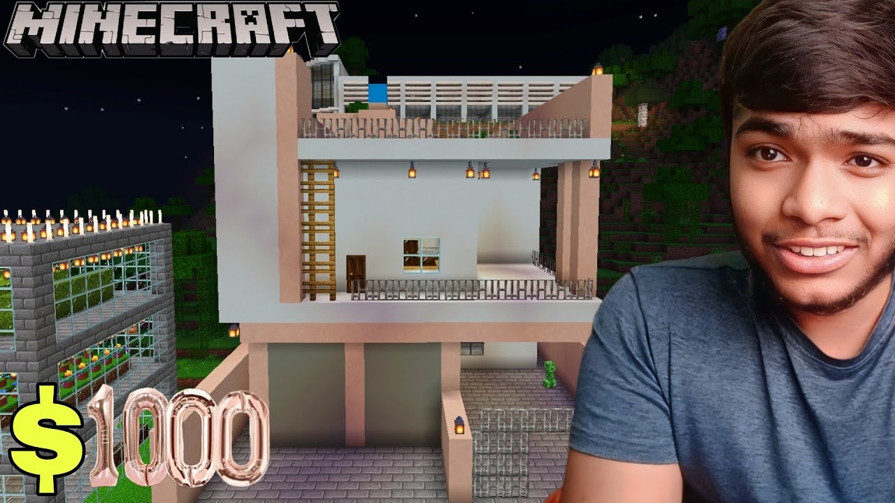 I REPLICATE MY OWN REAL HOUSE IN MINECRAFT - YouTube