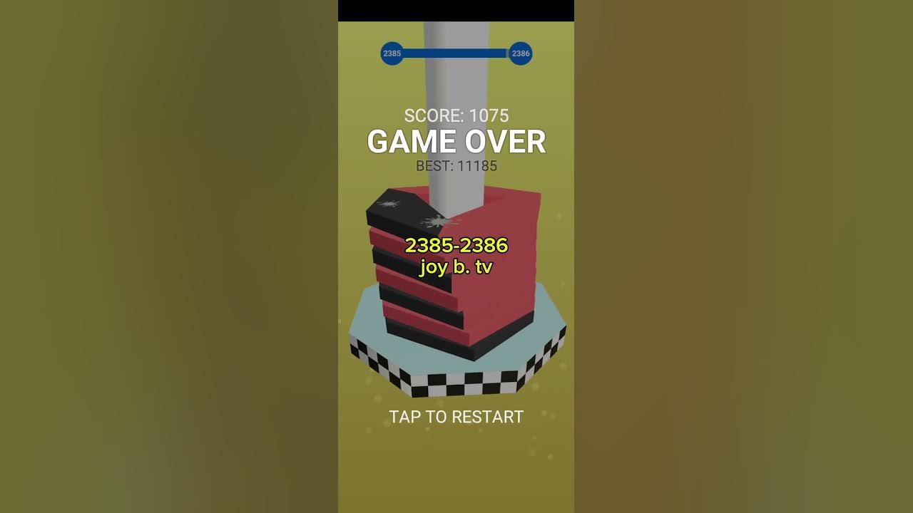 2385-2386 level stack ball #satisfying #games - YouTube