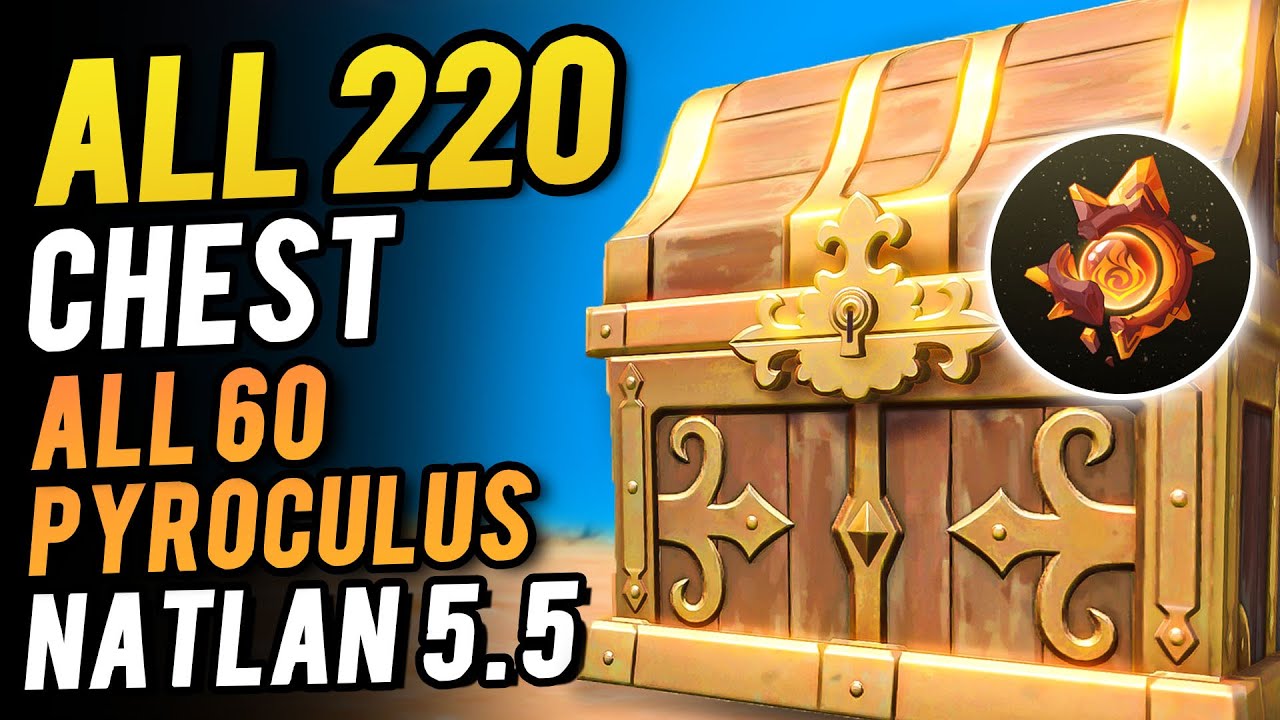 Atocpan 100% Exploration ALL Chests & Pyroculus Location in Natlan 5.5 ...
