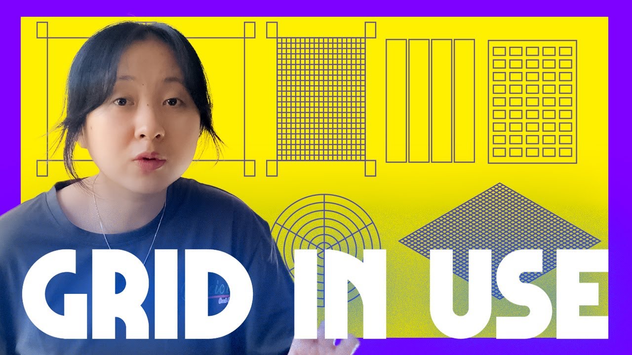 Thiết kế LAYOUT bằng Grid - Grid trên Illustrator - YouTube