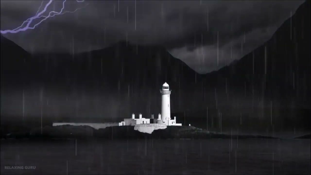 Loud Thunderstorm Sounds - Heavy Thunder, Lightning Strikes & Light ...