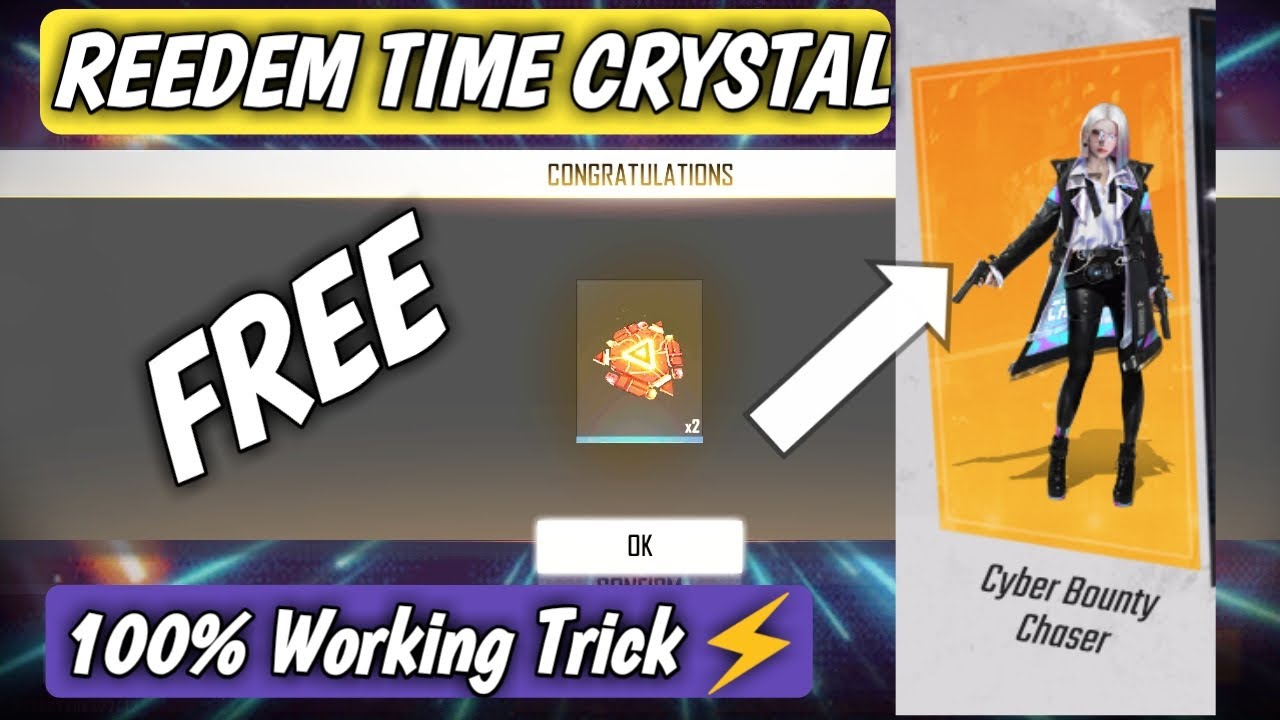 How To Reedem Time Crystal Token In Free Fire || Time Crystal Token ...