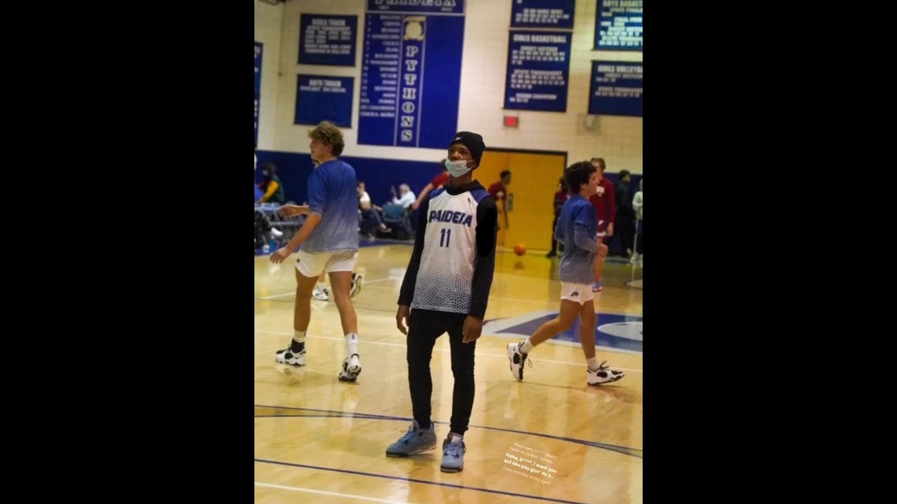 Cesare "CJ" Harper Paideia School 8th grade JV "Pushin P" - YouTube