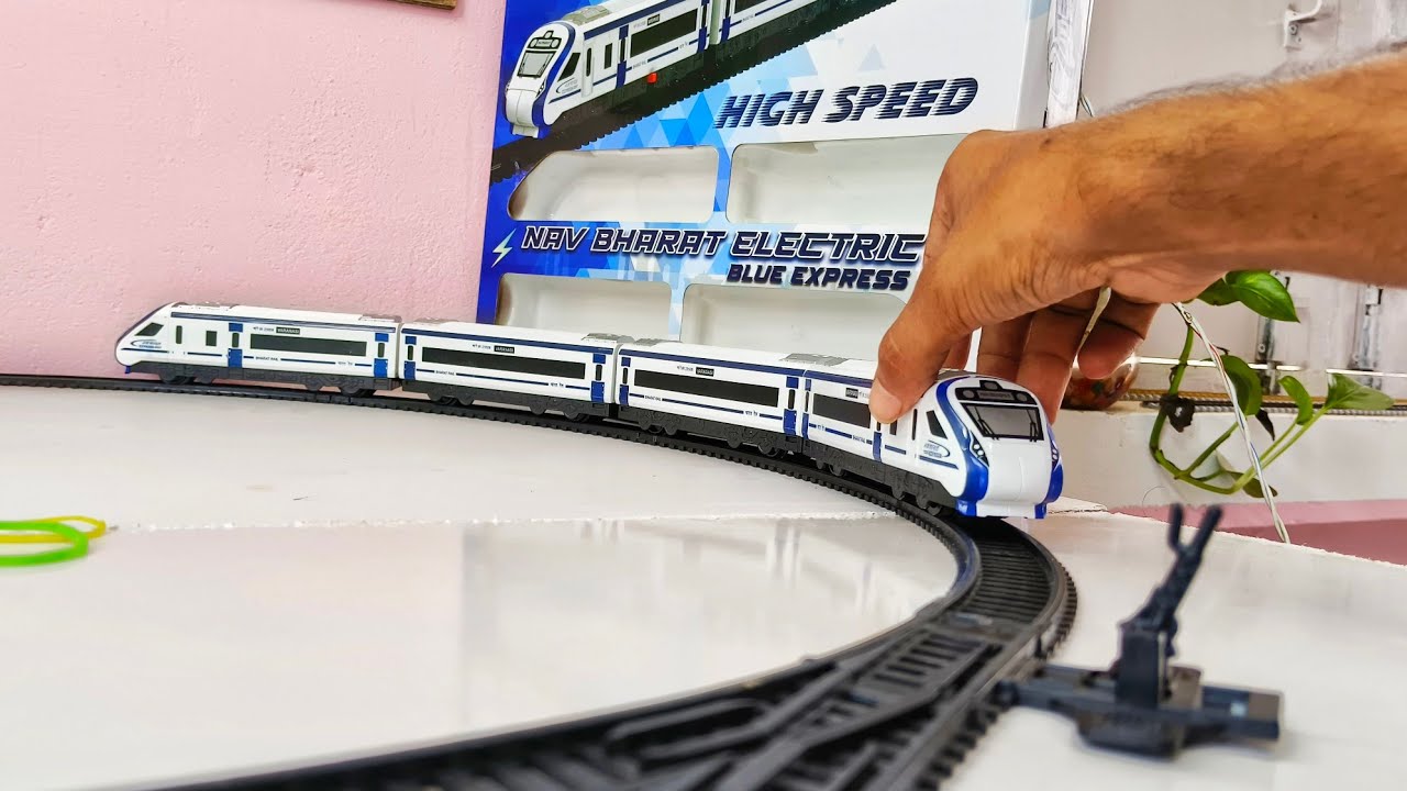 Centy Toys Nav Bharat Electric (Blue Express) Set Unboxing | Blue Vande ...