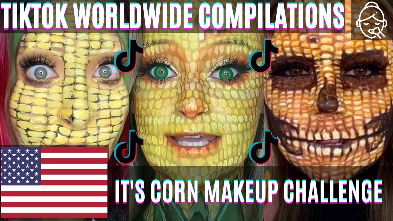 It's Corn Makeup Tiktok Trend Challenge Compilation | For Me I Really ...