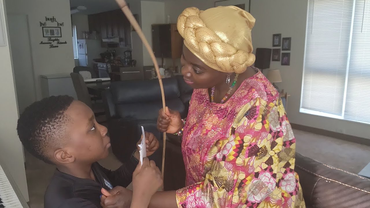 Report card day in a Nigerian home😂 - YouTube