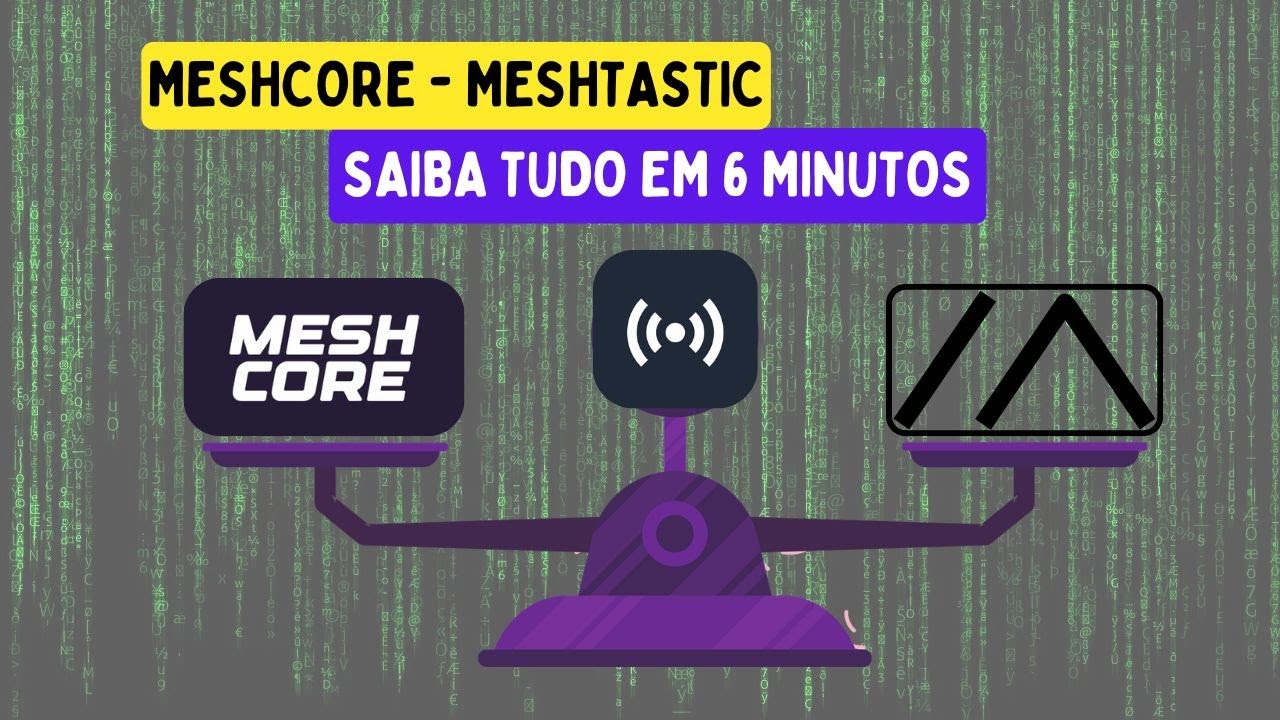 MeshCore v Meshtastic saiba tudo em 6 minutos - YouTube