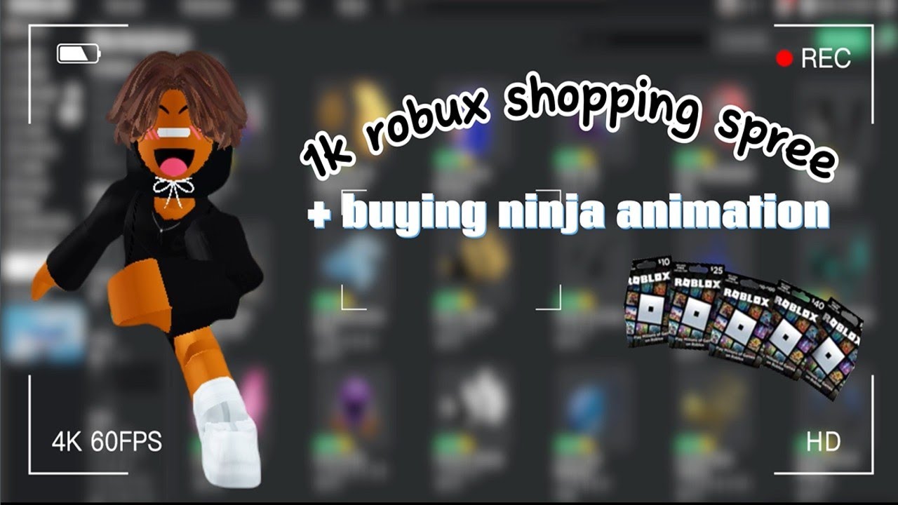 *PREPPY BOY* 1K ROBUX SHOPPING SPREE + BUYING NINJA ANIMATION - YouTube