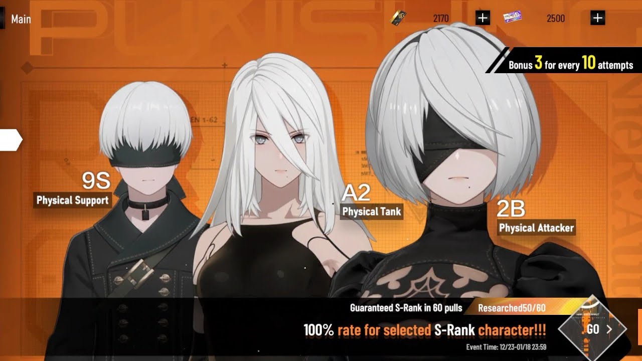2B Gatcha Opening|| Punishing Gray Raven [Global] - YouTube