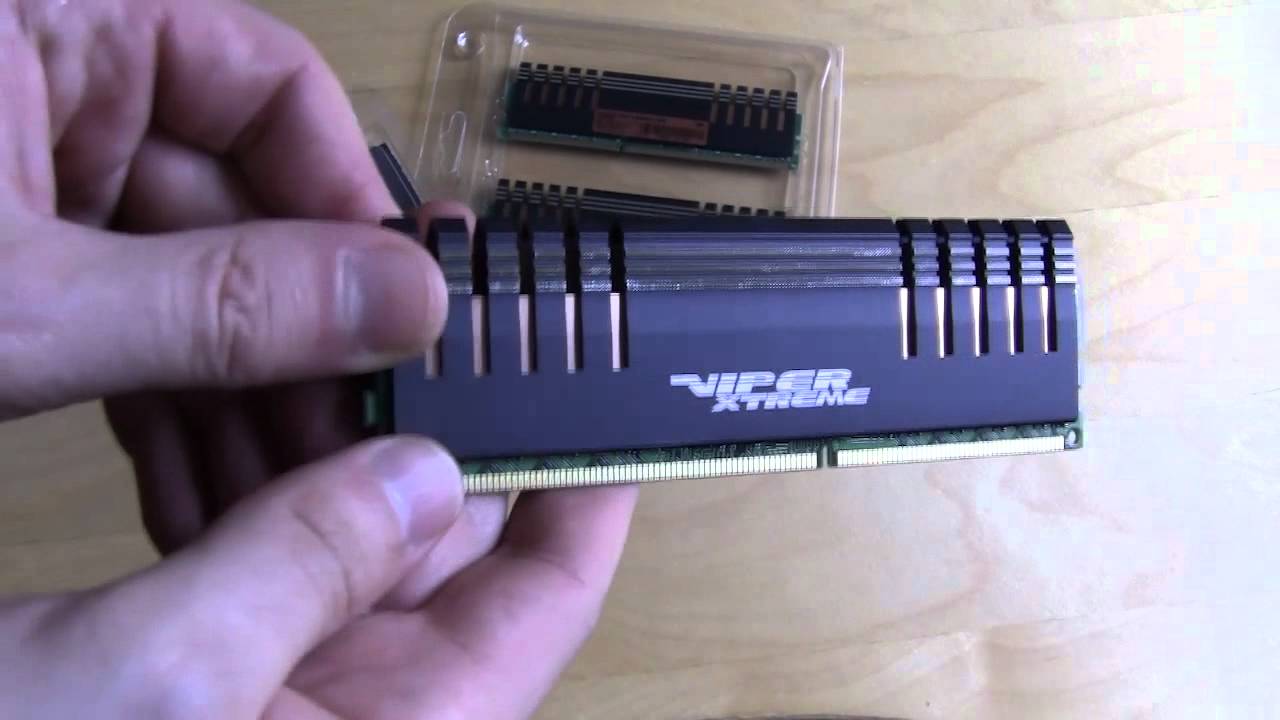 Patriot Division 4 Viper Xtreme DDR3 Quad Channel Memory Kit Unobxing ...