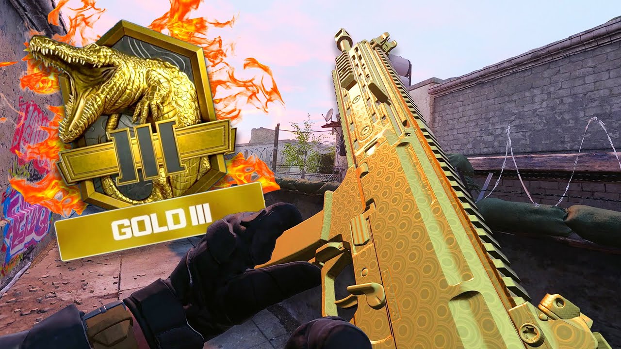 This is GOLD RANK in MW3 Ranked Play! - YouTube