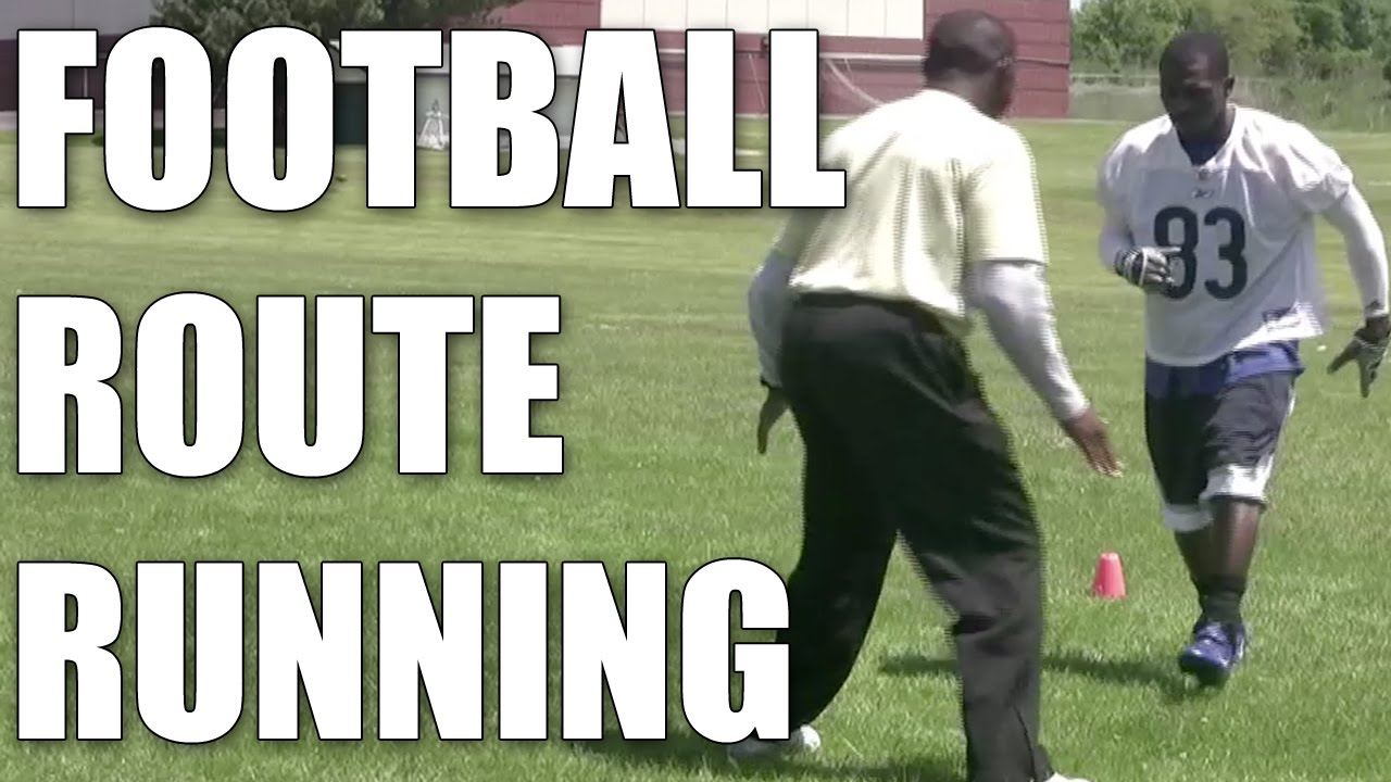 Wide Reciever Route Running with Wendell Davis - YouTube