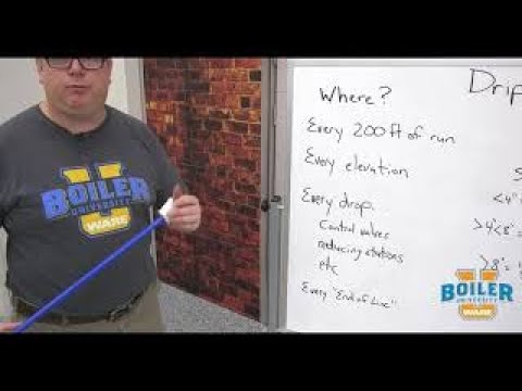 Steam Systems | Where Should Drip Legs be Placed? - Weekly Boiler Tips ...