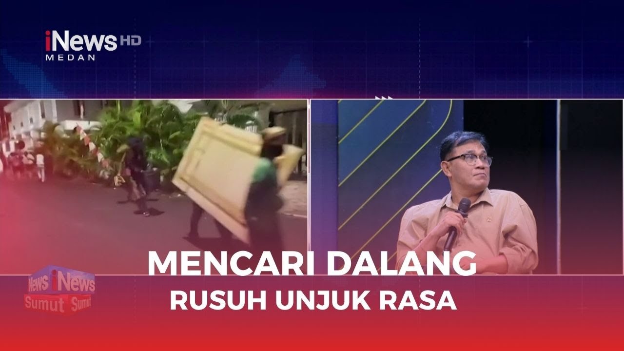 Siapa Dalang Rusuh Unjuk Rasa, Begini Kata Budiman Sudjatmiko - YouTube