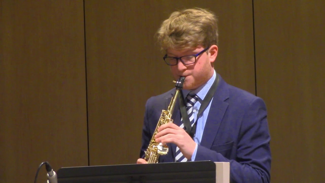 Dan Buxton Saxophone Recital 2018 - YouTube