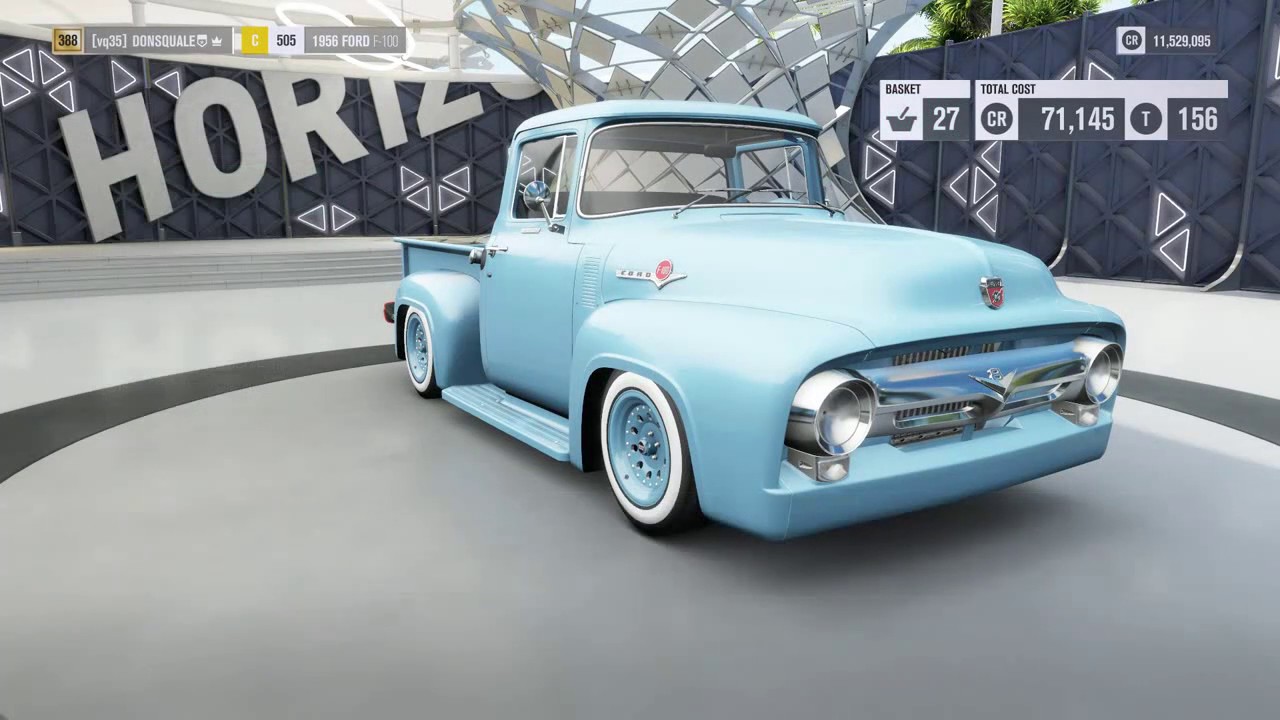 Ford F100 Rat Rod Build - Forza Horizon 3 - YouTube