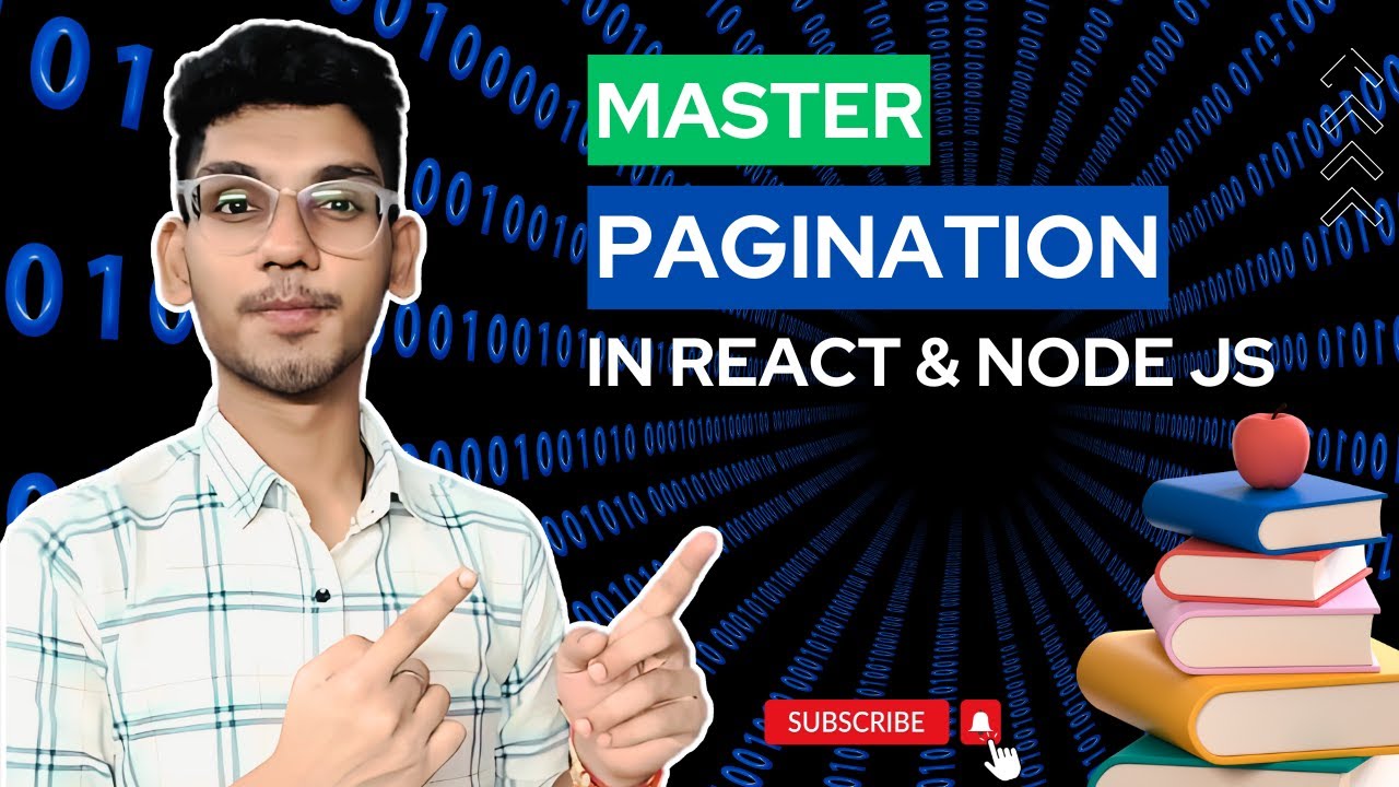 Master Pagination In Nodejs And React Backend And Frontend Explained Youtube
