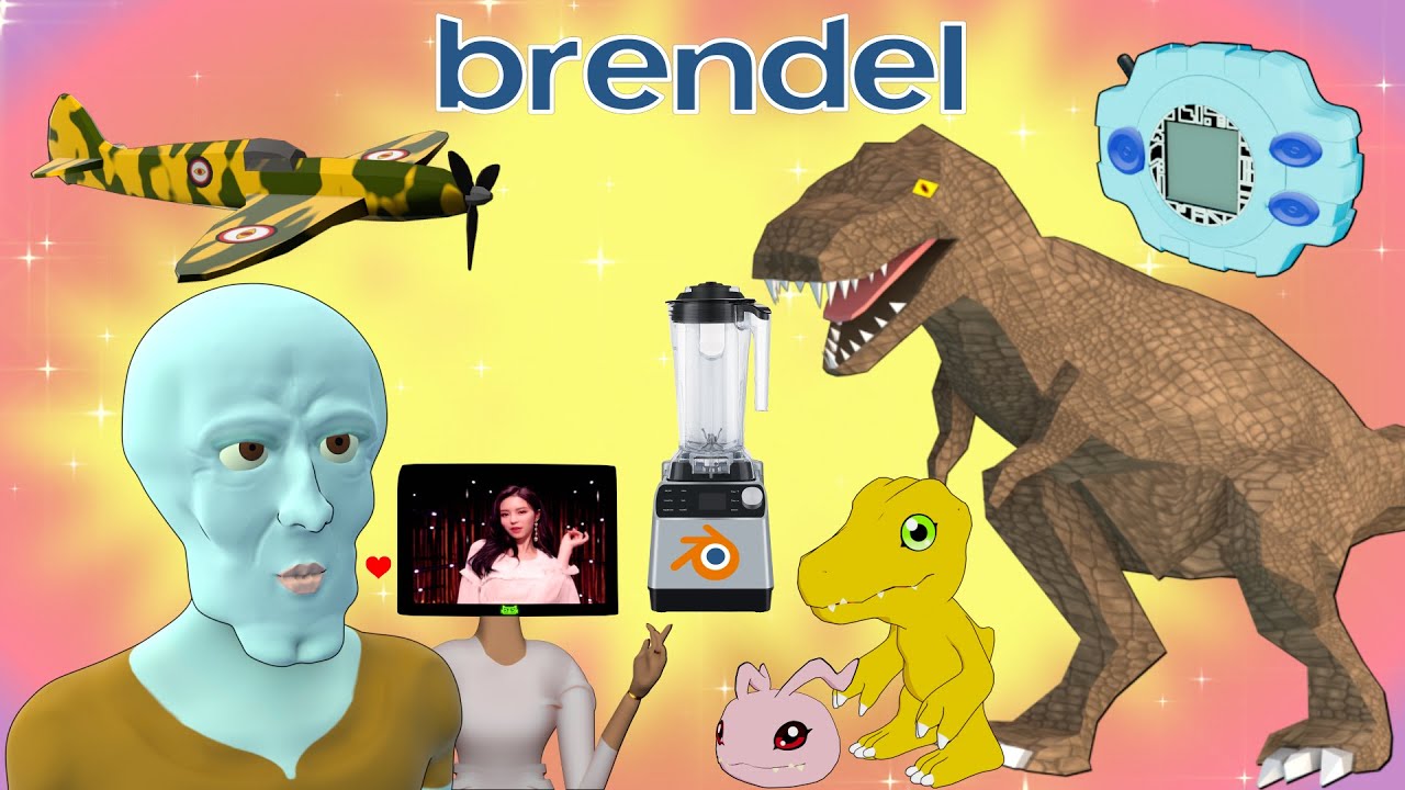 My First Blender Renders - YouTube