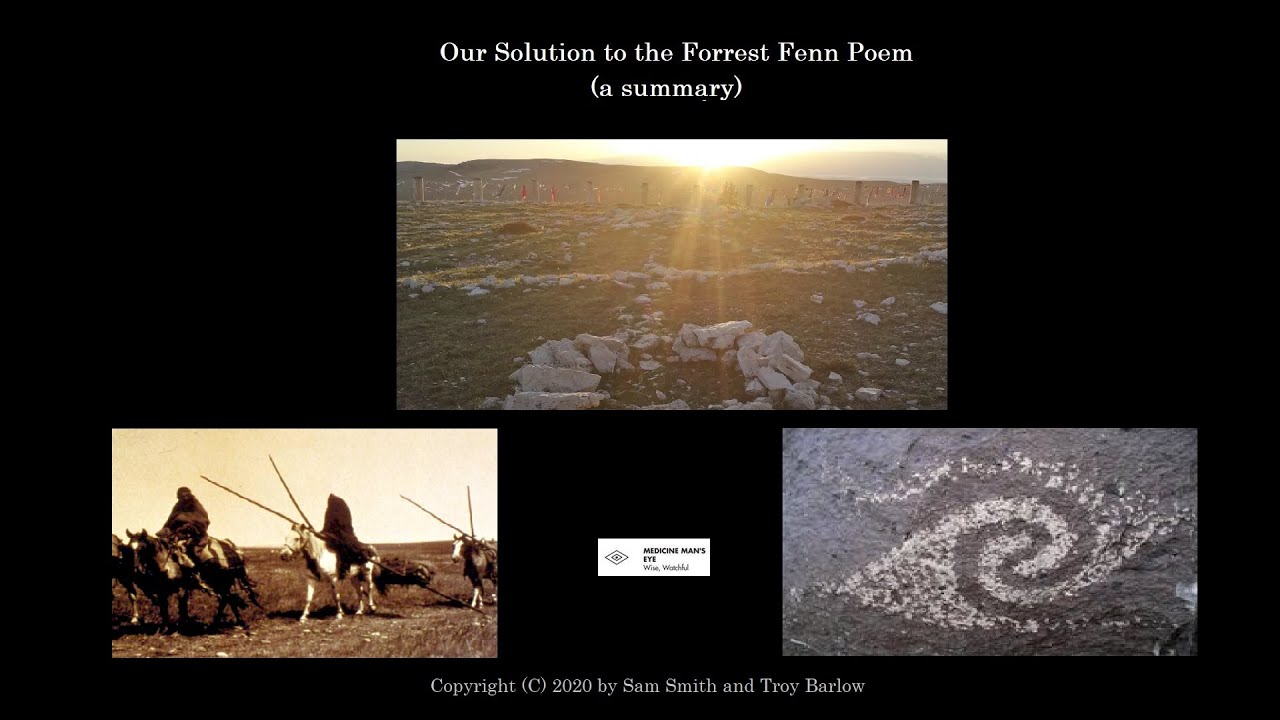 TTOTC - Forrest Fenn Poem Solution Summary - YouTube