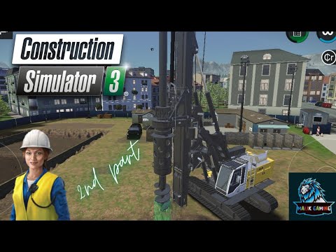 Construction Simulator 3 | Modern Swimming Pool | 2/6 Full HD #constructionsimulator3 #consim3