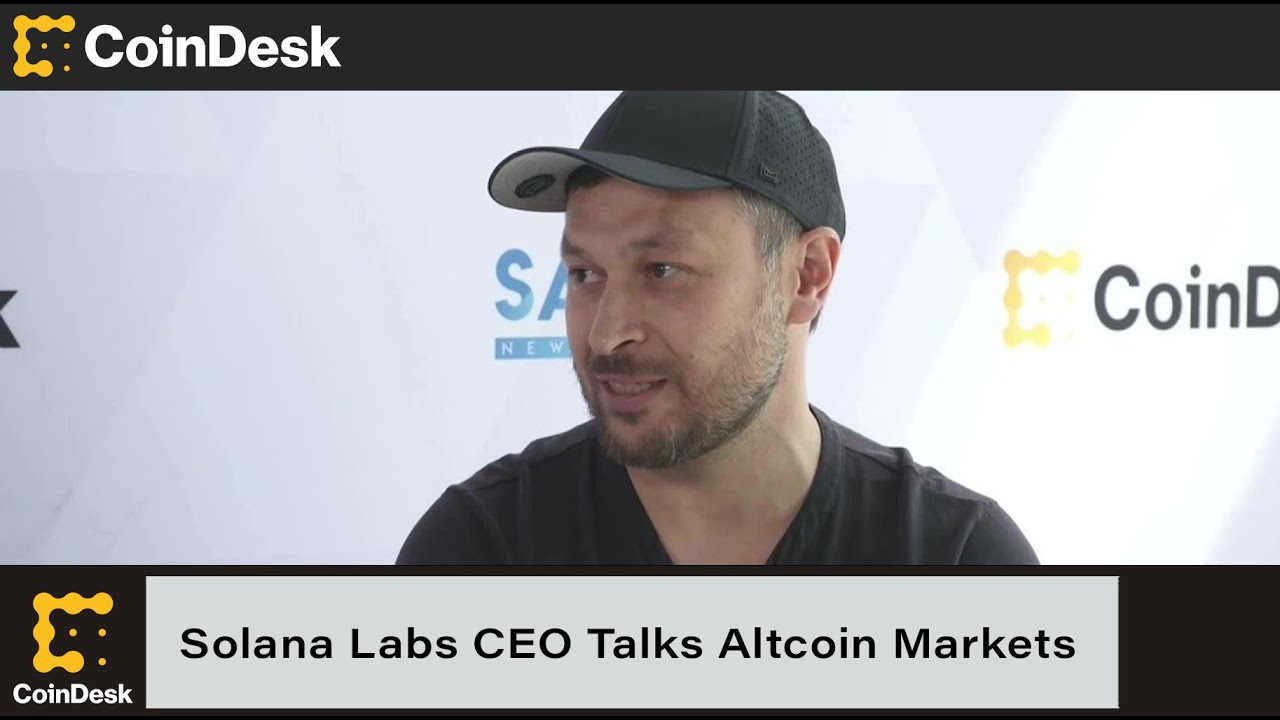 Solana Labs CEO Anatoly Yakovenko on SOL Dominance in Altcoin Markets ...