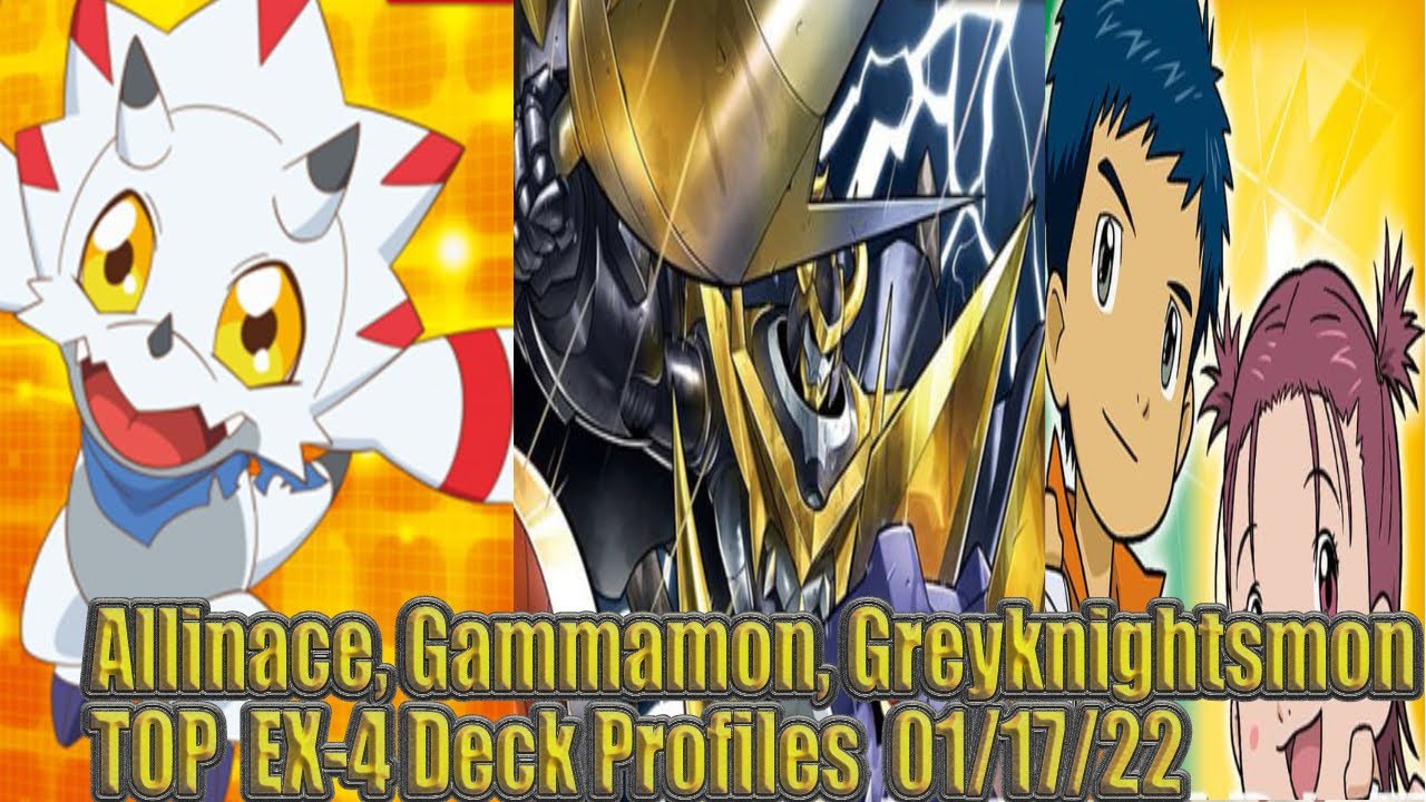 Gammamon, Alliance Deck, Greysknightmon | Digimon Card Game (Jp ...