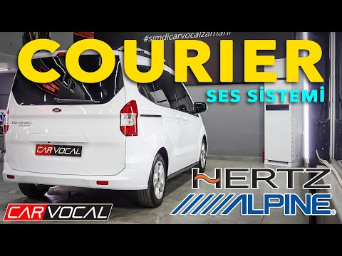 FORD COURIER SES SİSTEMİ UYGULAMASI | HERTZ & ALPINE & BLAUPUNKT
