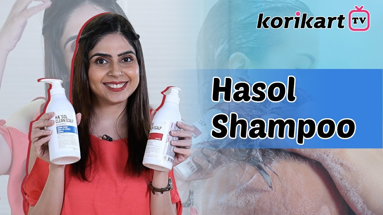 Clean and Fresh Hasol Shampoo 💦| KorikartTV - YouTube