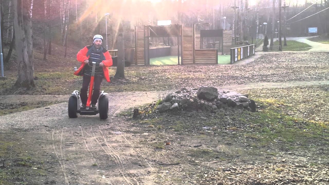Dad's riding a Segway! (tags: crash, fail, crazy russians :)) - YouTube