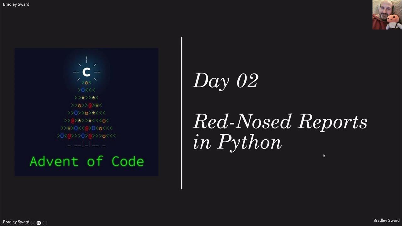 Advent of Code 2024 - Day 02 - Red-Nosed Reports in Python - YouTube