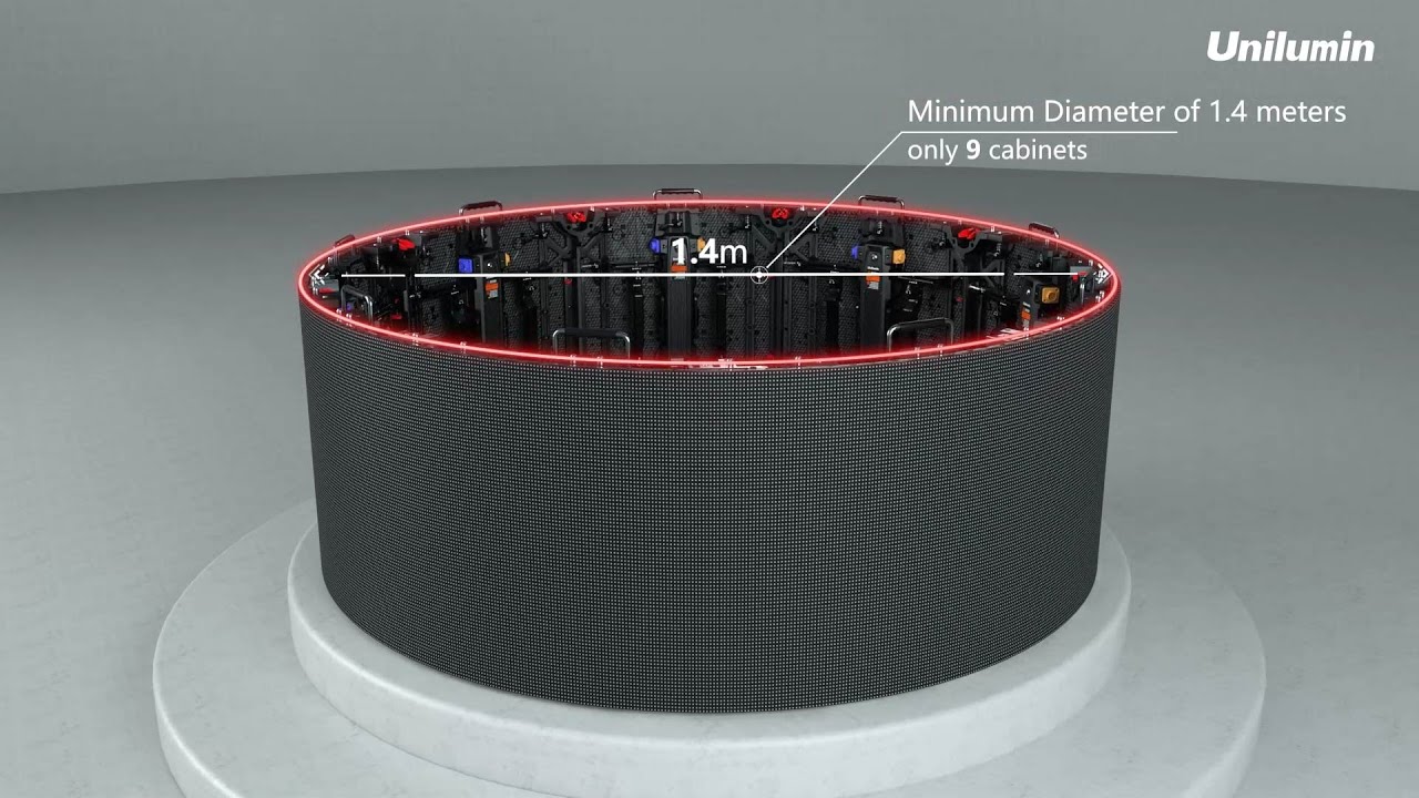 Unilumin UpadIV-S (XS series) - YouTube