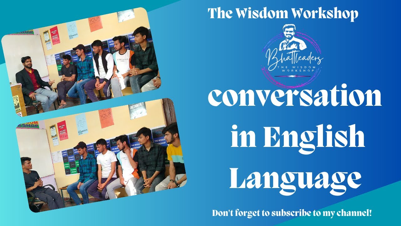 Basic Conversation in English The Wisdom workshop Almora - YouTube