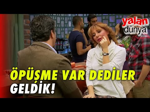 Rıza ve Deniz'in Öpüşme Krizi  - Yalan Dünya 38. Bölüm