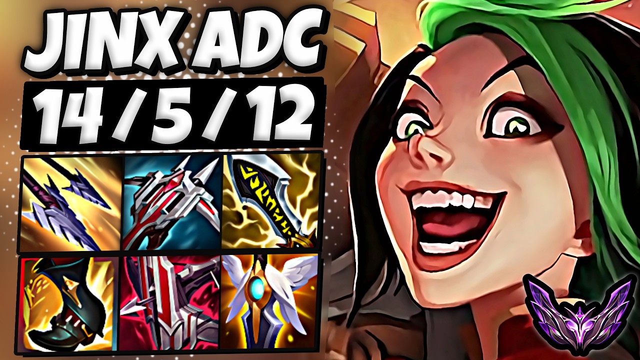 Jinx vs Ashe [ ADC ] Lol Korea Master Patch 25.20 - YouTube