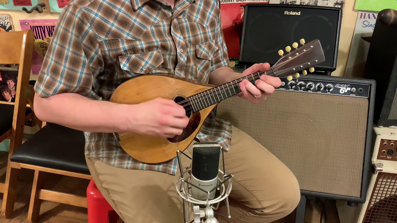 1923 Martin Style A flatback mandolin - YouTube