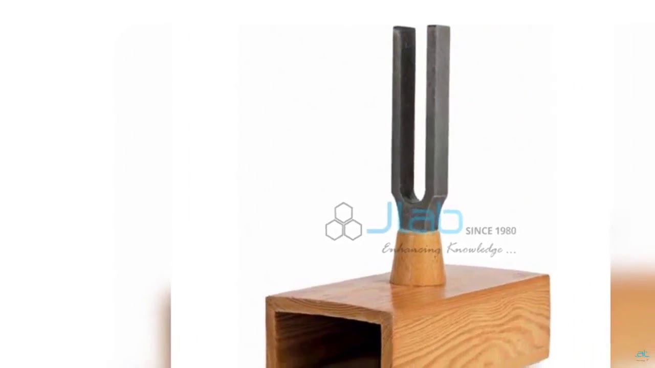Resonance Box with Tuning Fork Jlab - YouTube