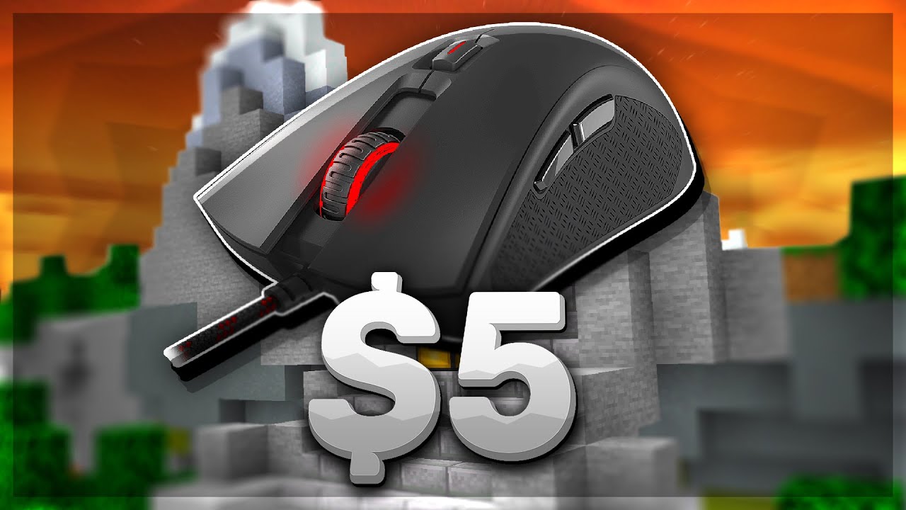 Skywars with a $5 Gaming Mouse.. - YouTube