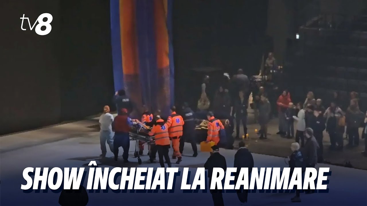 O acrobată și-a rupt picioarele după ce a căzut de la înălțime - YouTube