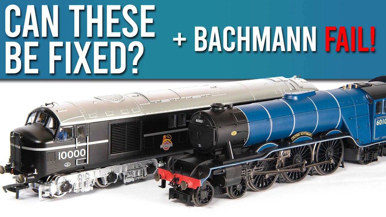 Can These Engines Be Fixed? | Faulty Model Trains | + Bachmann Fail ...
