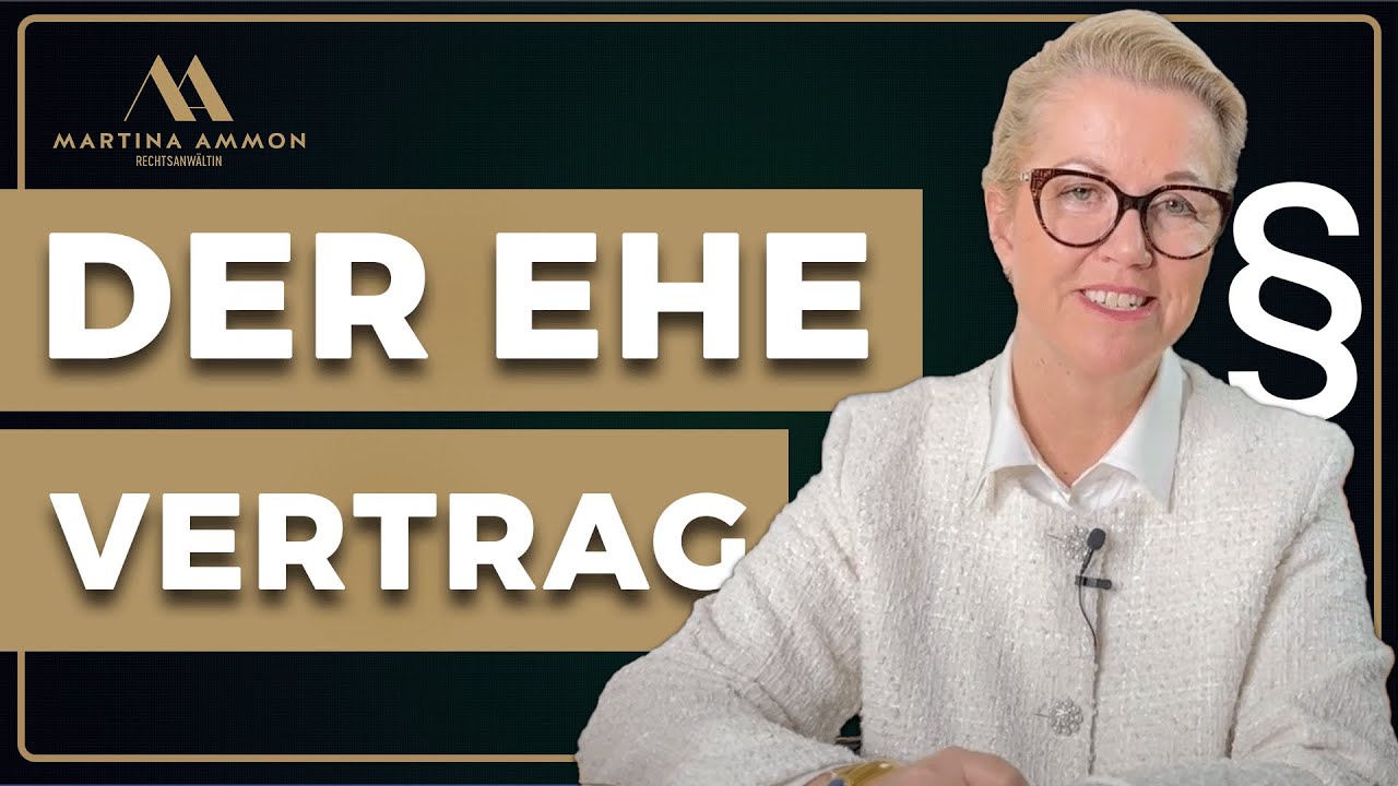 Der Ehevertrag für Unternehmer – Schützen Sie Ihre Firma! - YouTube