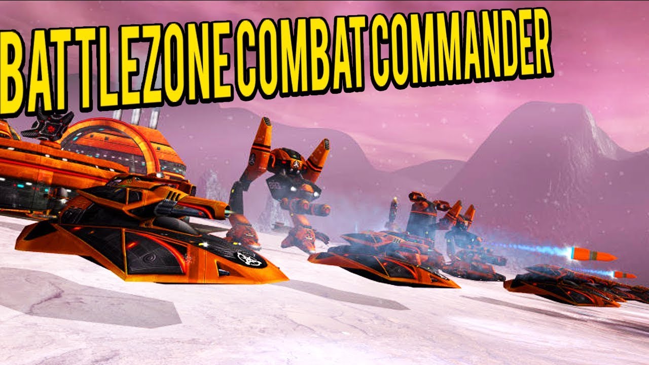 Battlezone Combat Commander - Base Building and Piloting Mechs FPS/RTS Fusion - YouTube