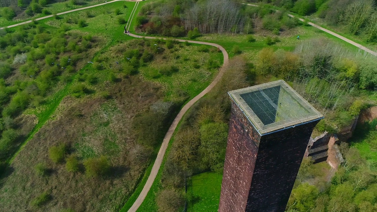 Stirchley brick chimney - YouTube