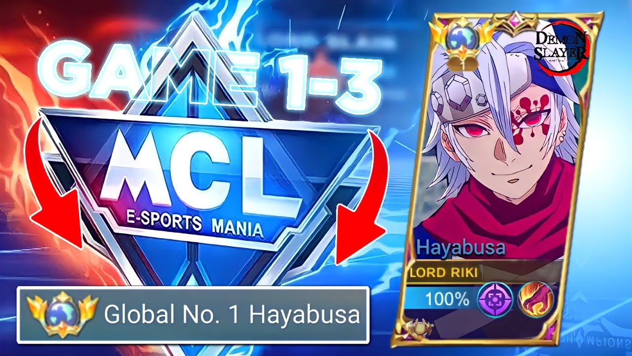 GLOBAL HAYABUSA [GAME 1-3] MCL FINALS CHAMPION GAMEPLAY - YouTube