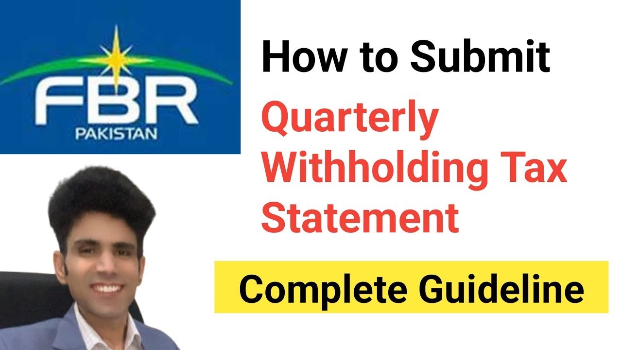 Quarterly Withholding Tax Statement Return Complete Guidelines ...