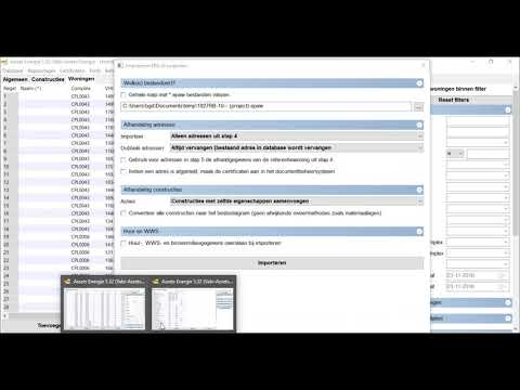 Vabi Assets Energie -  Inlezen EPA-W bestanden