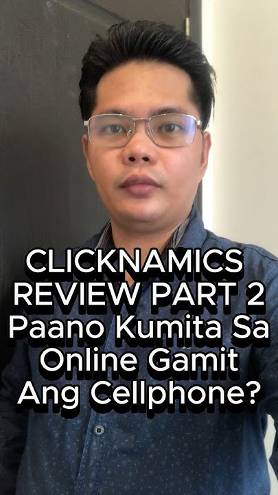 Clicknamics Review Part 2 Paano Kumita Sa Online Gamit Ang Cellphone - YouTube
