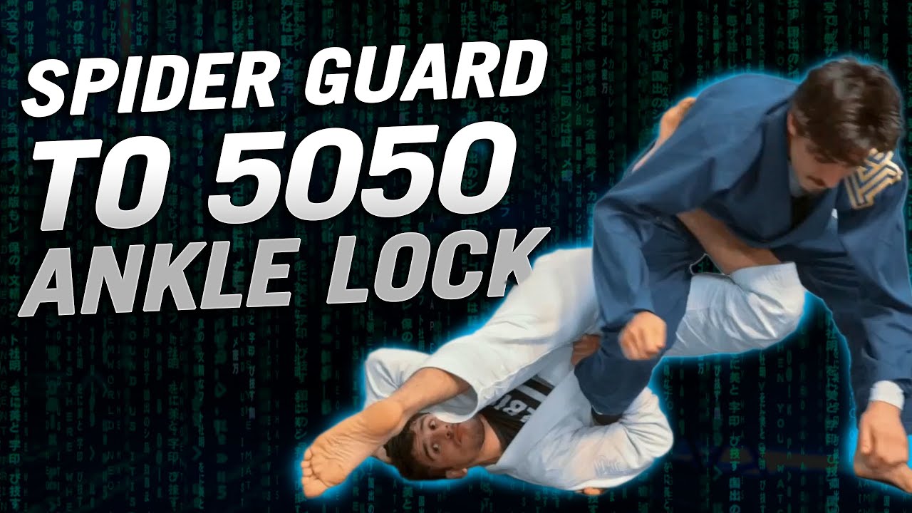 Spider Guard to 5050 Straight Ankle Lock - Johnny Tama | #Gi #BJJ - YouTube