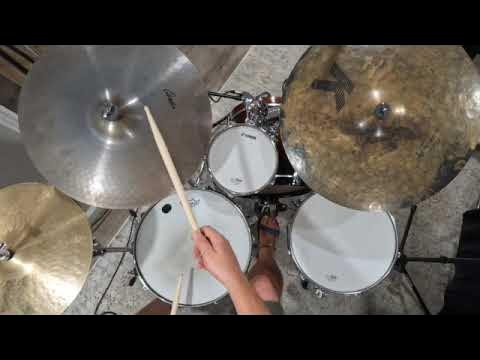 sonor martini aq2 drum set improvisation sticks - YouTube
